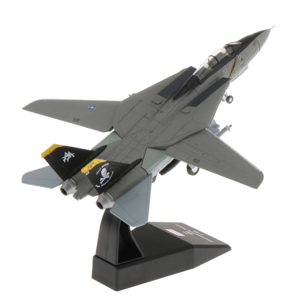F-14 Tomcat Fighter Jet Diecast Model 1/100 Scale
