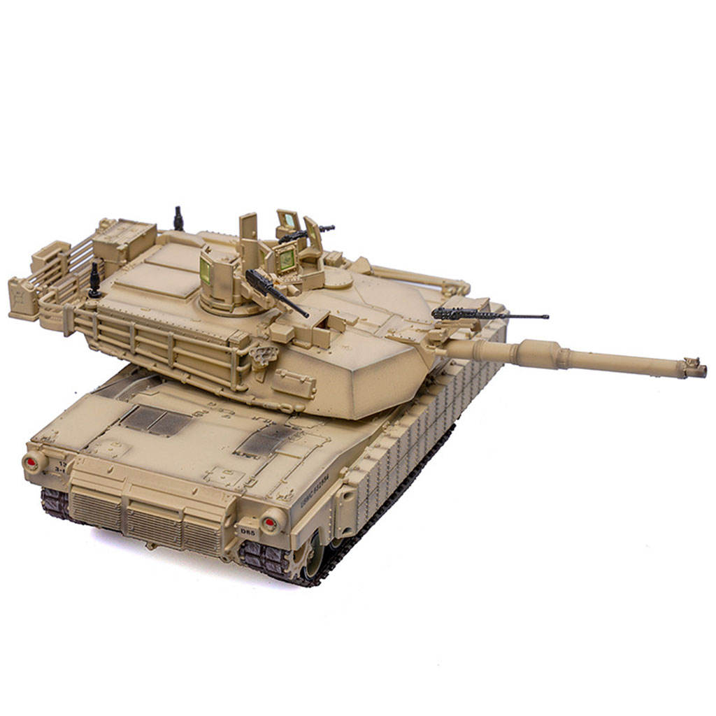 M1 Abrams Tank Diecast Alloy 1/72 with Display Case