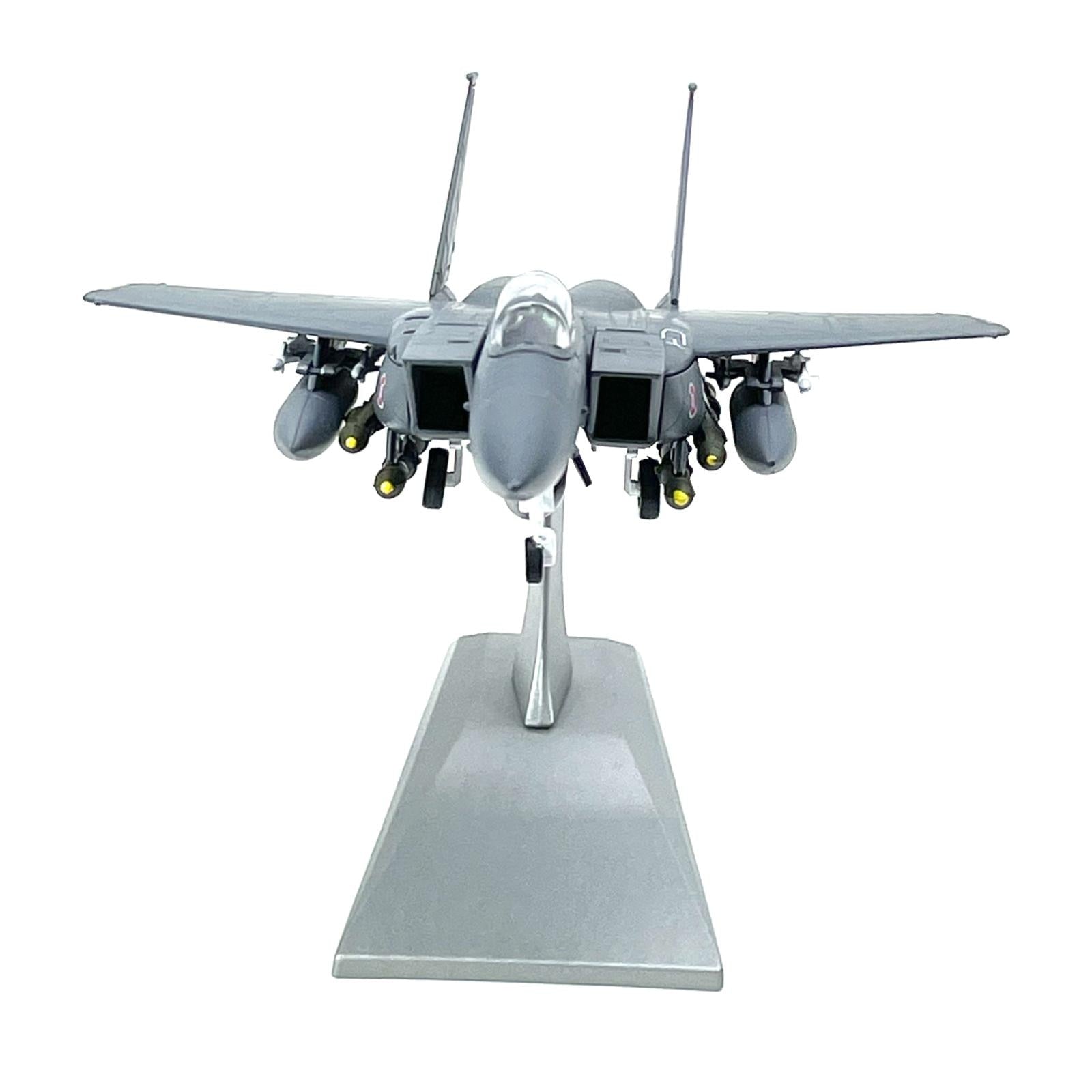 F-15E Strike Eagle Fighter Jet Diecast Model 1/100 Scale