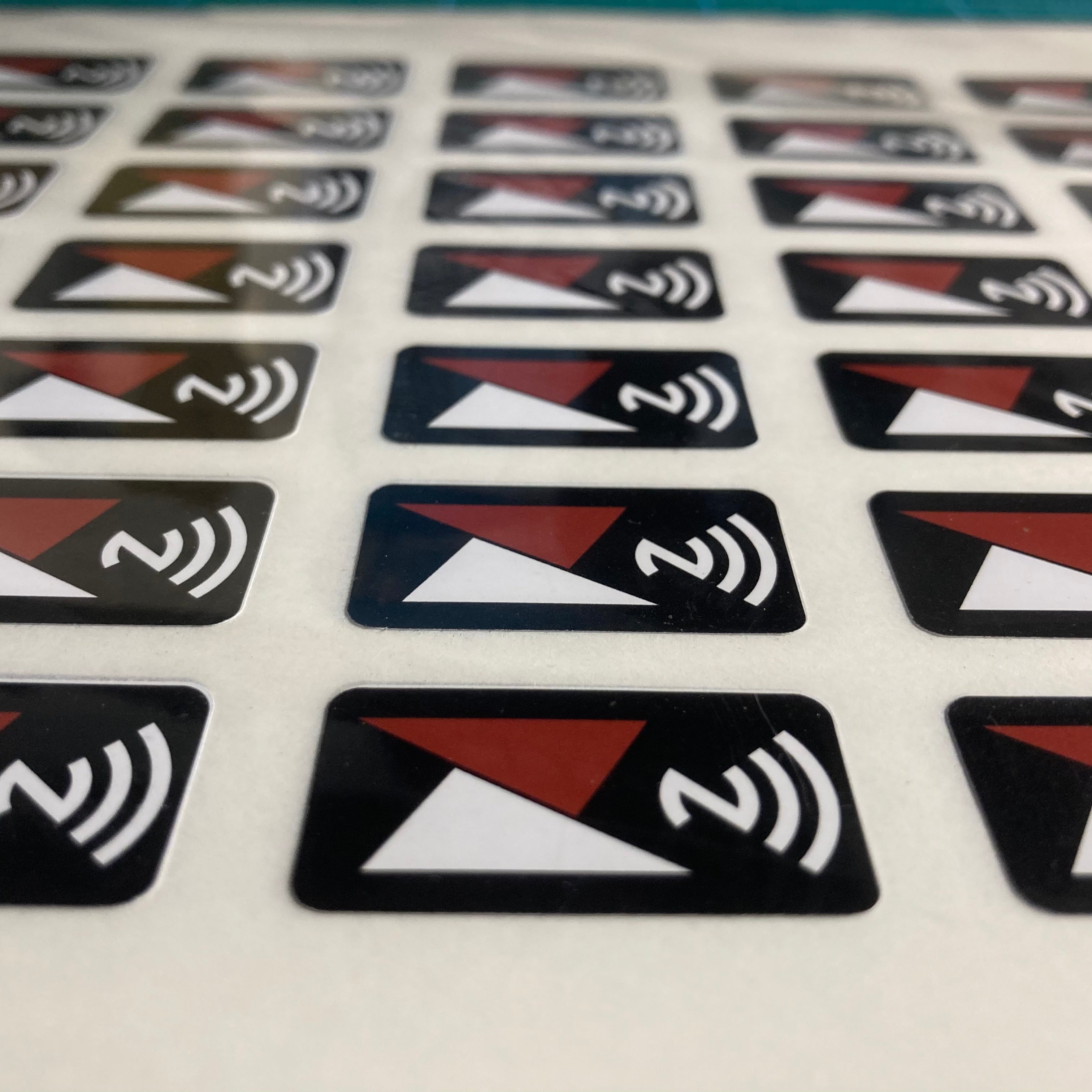 Zap Sticker Interactive Gear Sticker