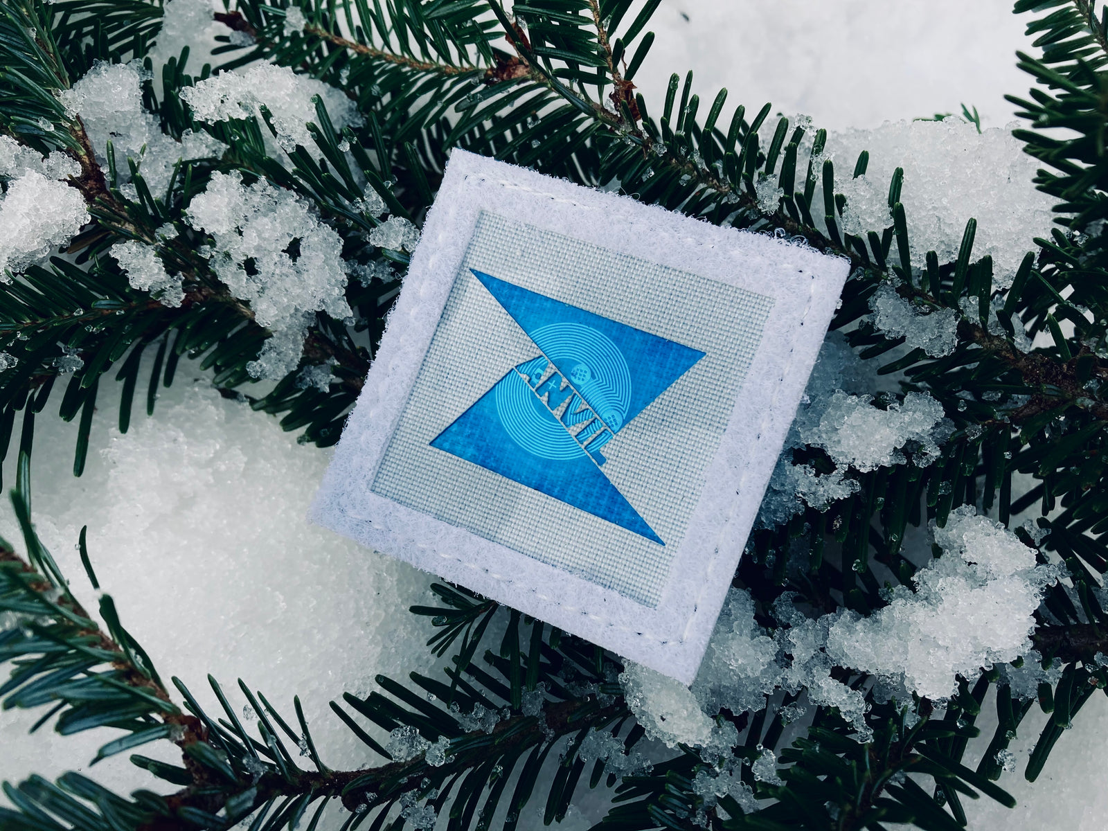 Zap Patch (Snow) Interactive Airsoft Patch (Winter 2021 Batch)