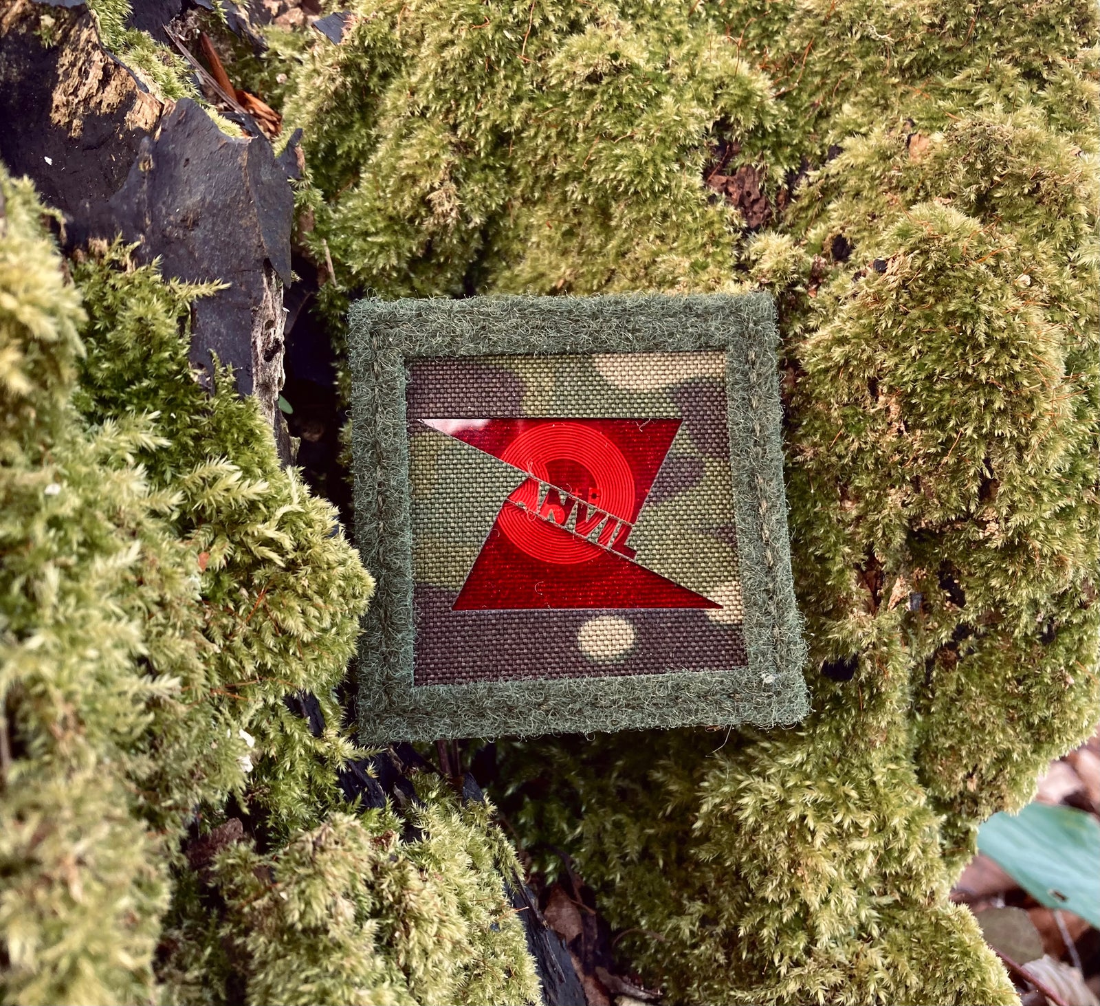 Zap Patch Interactive Airsoft NFC Patch Multicam Tropic