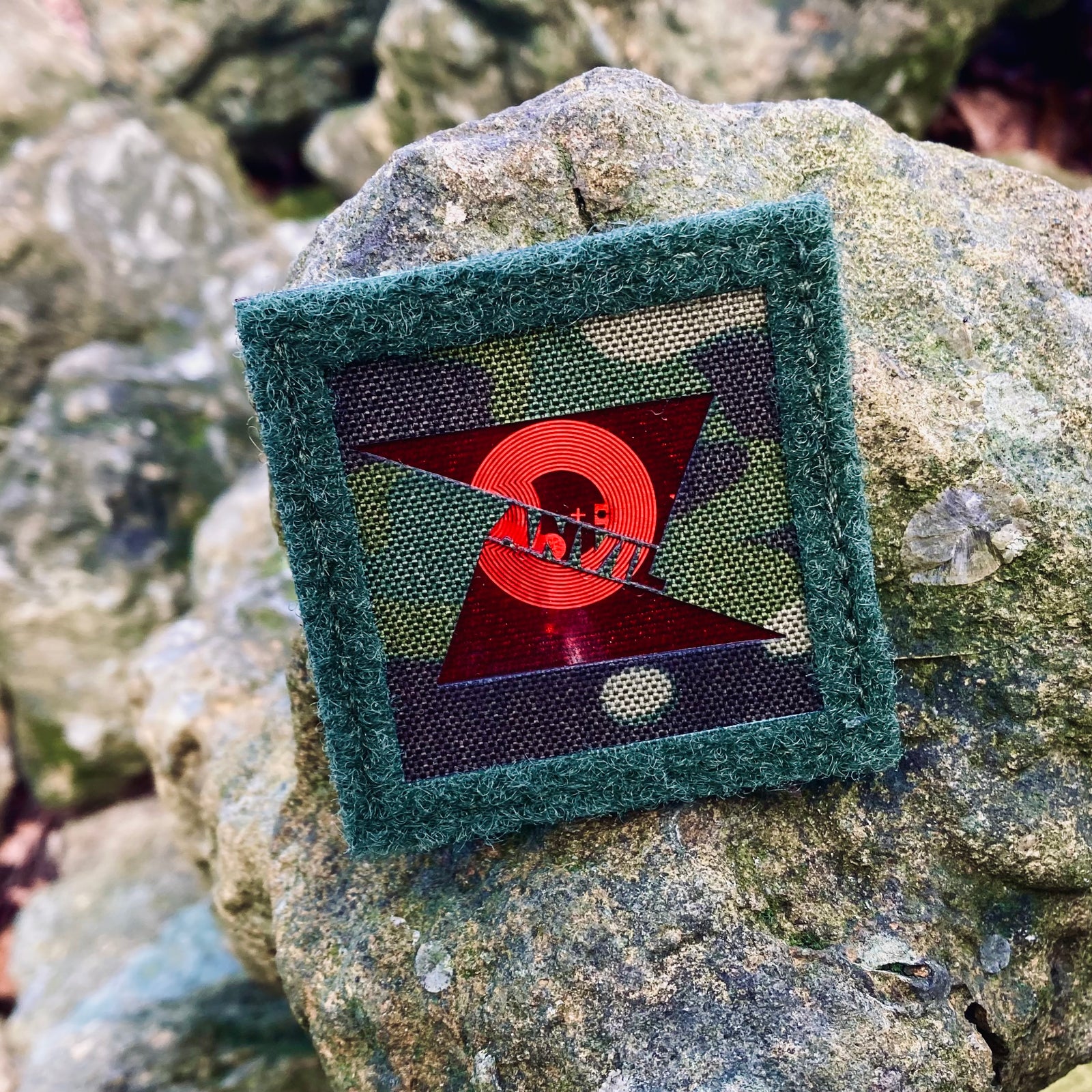 Zap Patch Interactive Airsoft NFC Patch Multicam Tropic